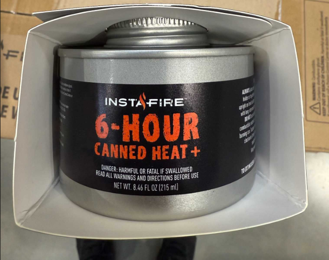 (24-pack) Canned Heat+ & Cooking Fuel & Food Warming Chafing Dish Fuel ...