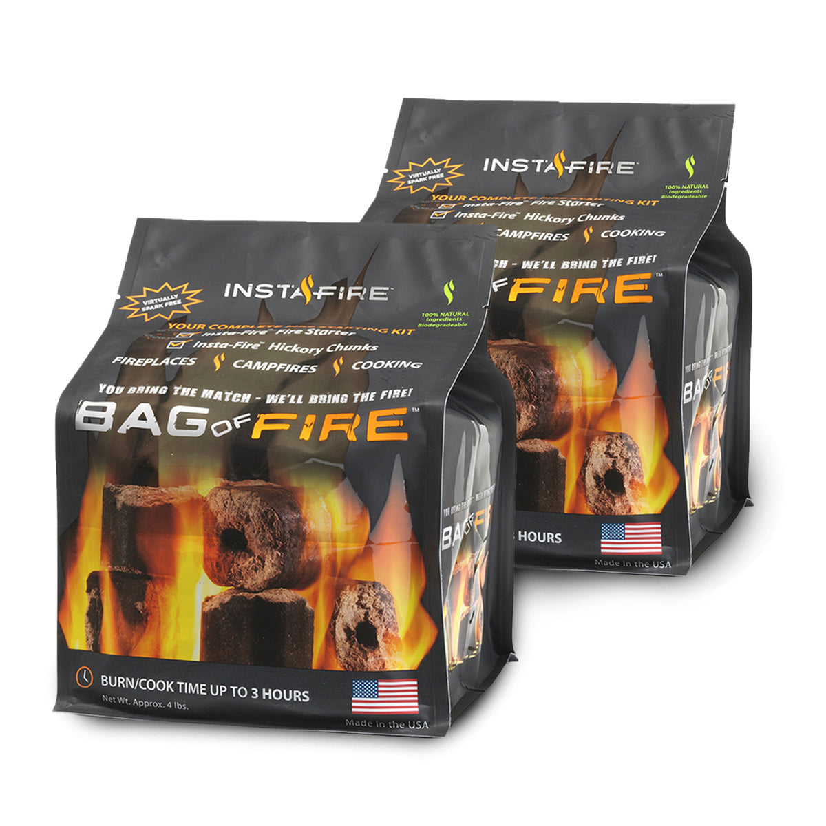 Survival Kit: Two Bags of Fire - Your Complete Fire Starting Kit ...